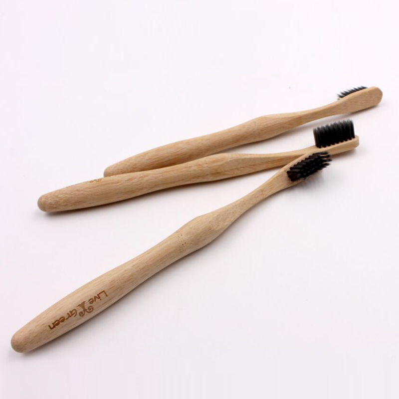 Premium Rounded Handle Bamboo Toothbrush - Buy Bamboo Toothbrush ...