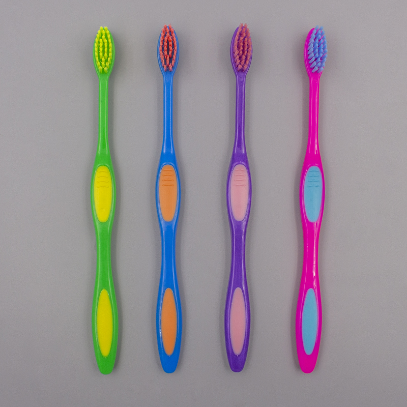 2 color handle Adult Toothbrush - Buy Adult Toothbrush, toothbrush ...